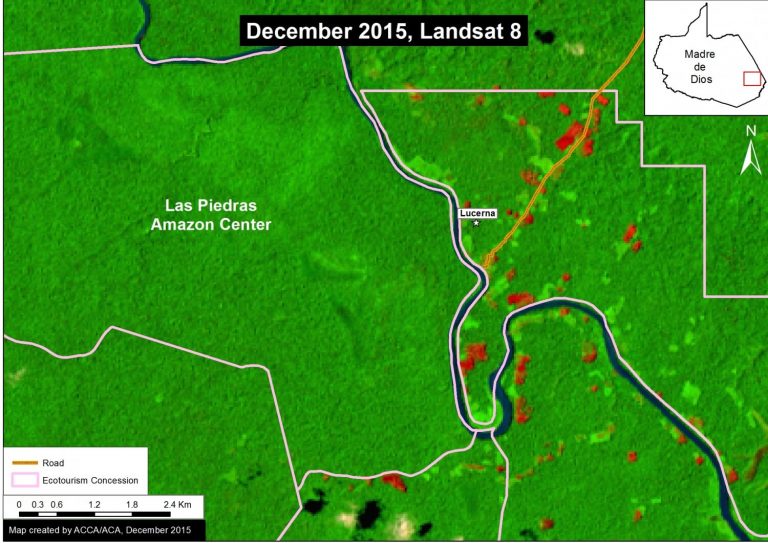 MAAP #23: Increasing Deforestation Along Lower Las Piedras River (Madre ...