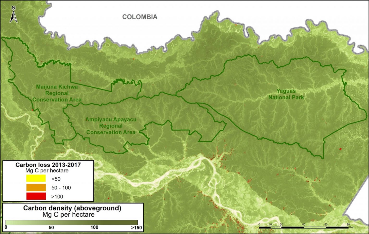 MAAP #81: Carbon loss from deforestation in the Peruvian Amazon ...