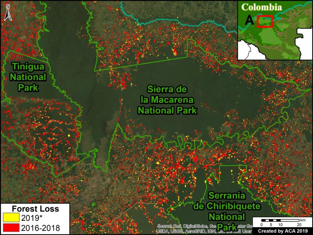 MAAP #106: Deforestation Impacts 4 Protected Areas In The Colombian ...