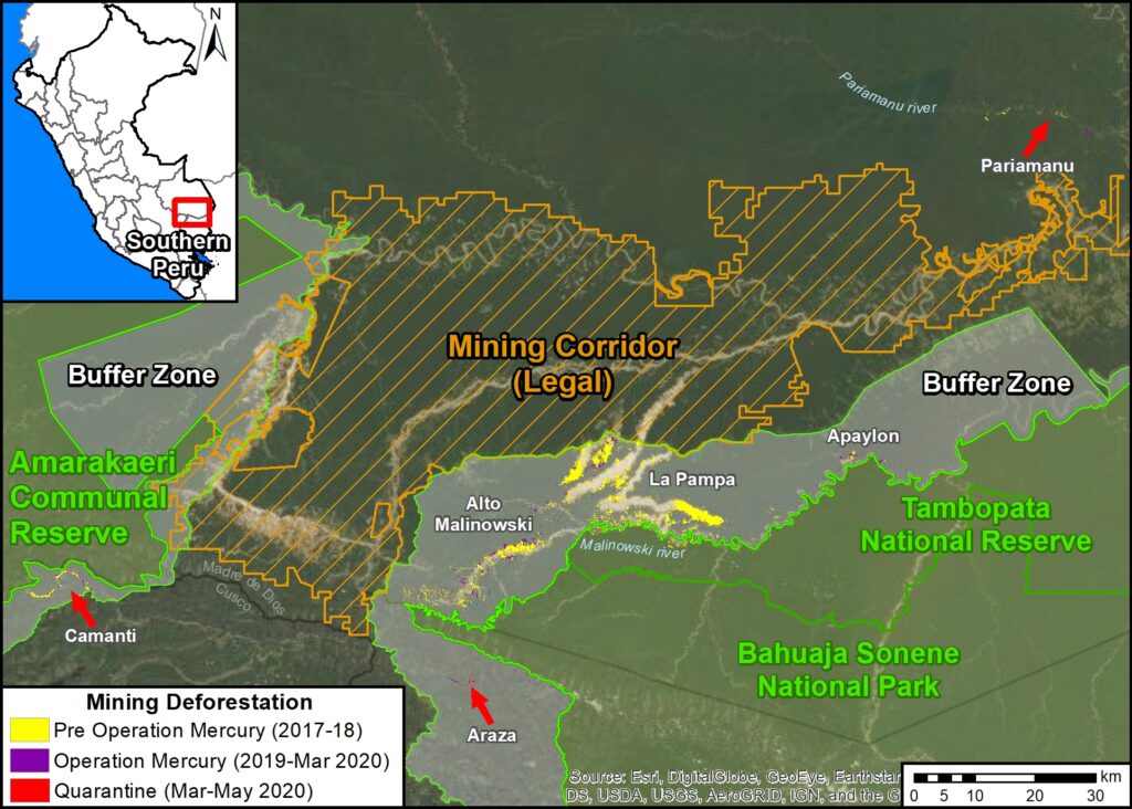 MAAP#121: Reduction Of Illegal Gold Mining In The Peruvian Amazon ...