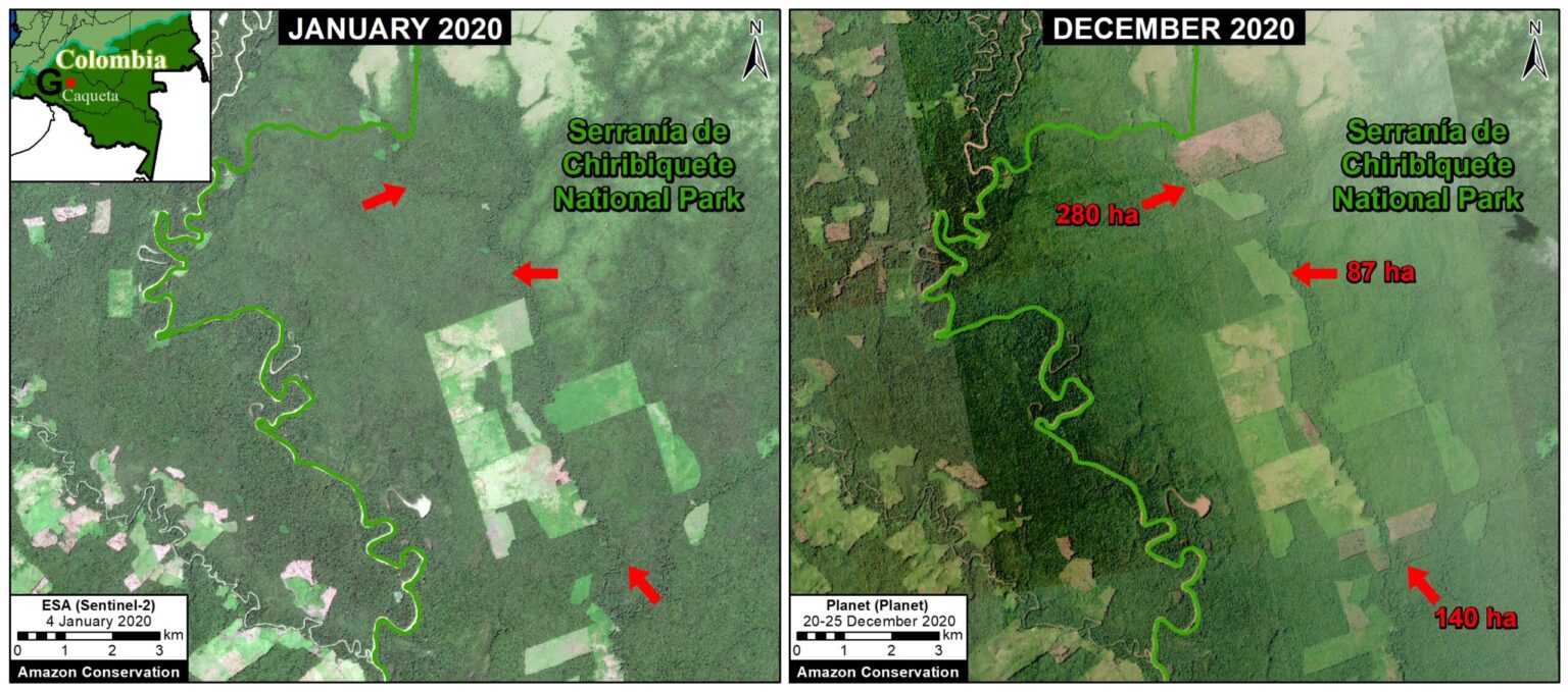 MAAP #132: Amazon Deforestation Hotspots 2020 - Amazon Conservation ...