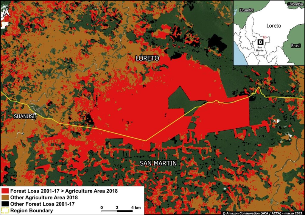 MAAP #134: Agriculture And Deforestation In The Peruvian Amazon ...