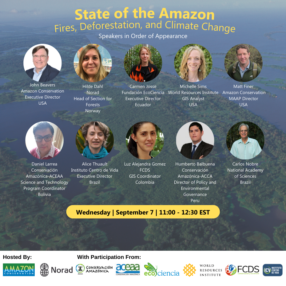 State of the Amazon: Fires, Deforestation, and Climate Change Recap ...