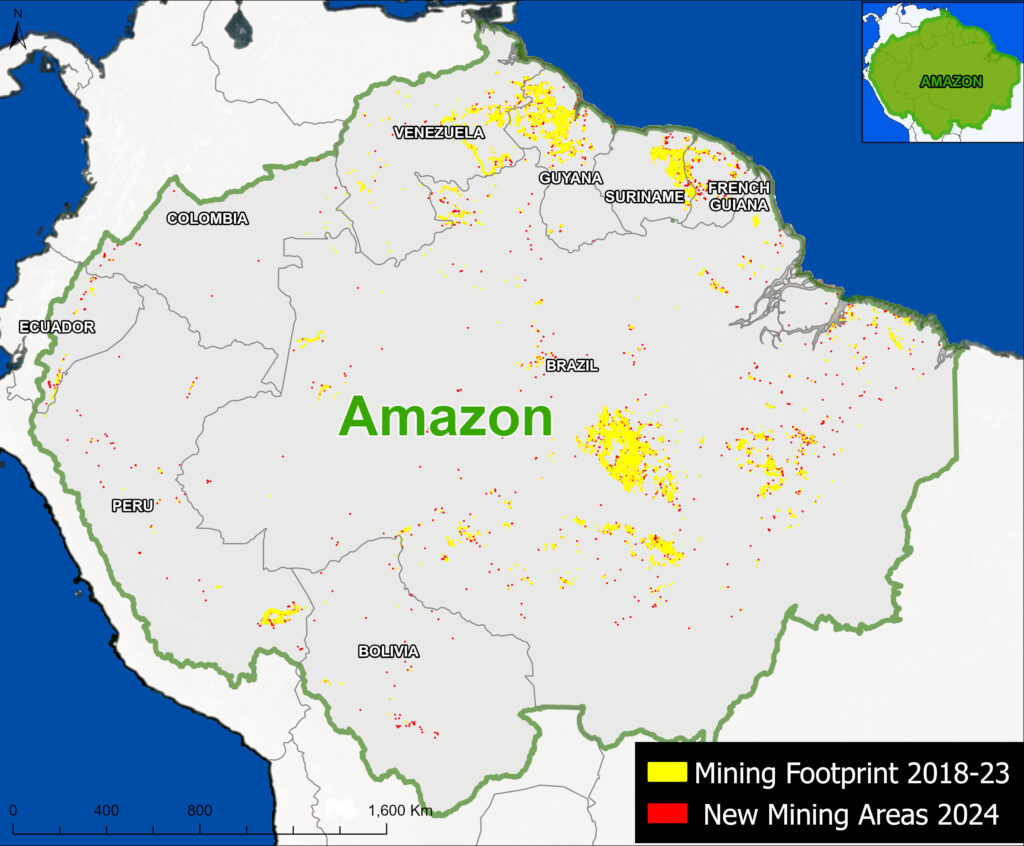 Maap Update Using Ai To Detect Gold Mining Deforestation In The Amazon